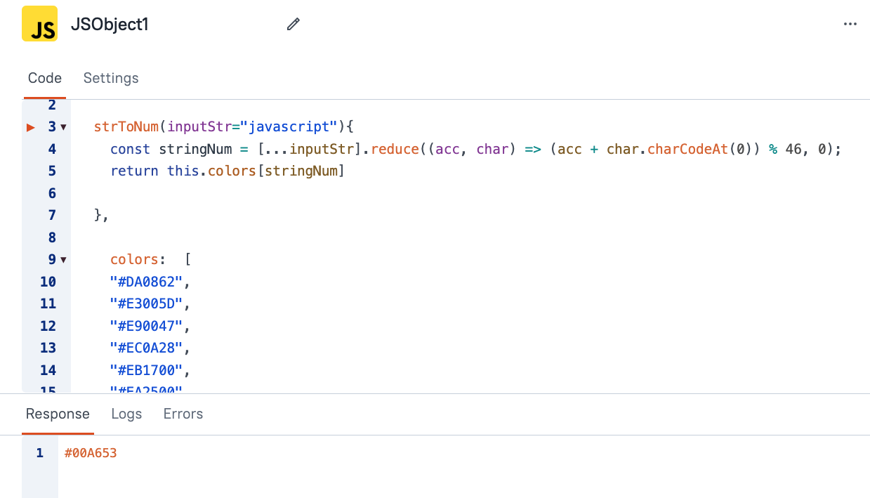 Javascript Colored Tags Generator | Appsmith Community Portal